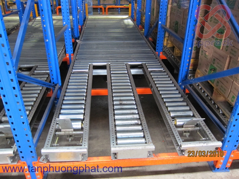 Kệ Roller Flow - Interroll Rack ROLLER FLOW RACK - INTERROLL RACK ...